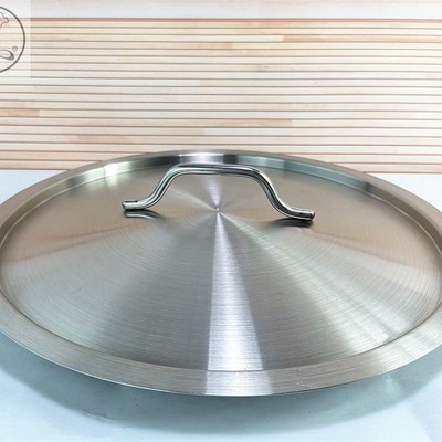 SICHU商用圆形不锈钢复合底汤桶汤锅汁锅盖火锅盖下沉式厚白钢盖