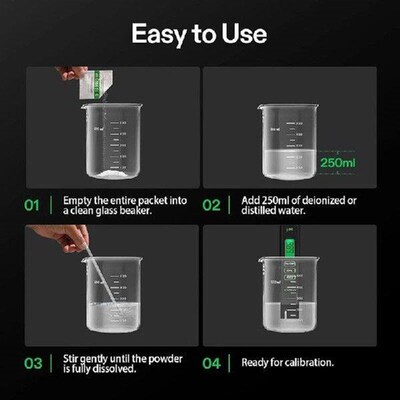 18-Pack PH Meter Buffer Solution Powder, PH 6.86/4.00/9.18,