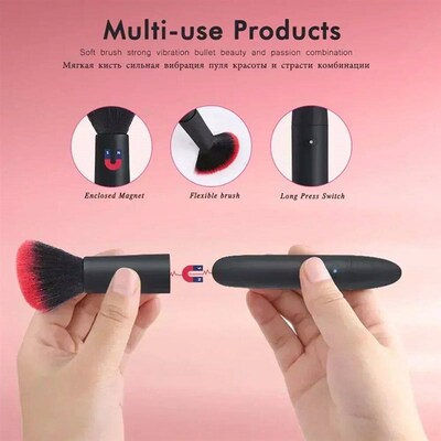 New Vibration Cosmetics Makeup Blending Brush with 10
