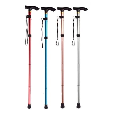 Folding Cane with 5 Gear Foldable Walking  Anti-Slip Lightwe