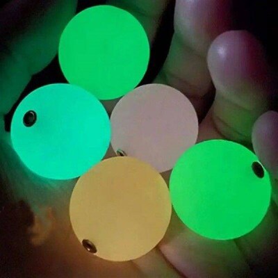 10pcs Durable Luminous Foam Floats Ball Strike Indicator