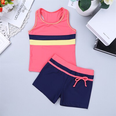 Children Swimwear Girl Two piece Swimsuit  Summer Kids Bikin