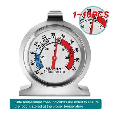 1~10PCS Mini Digital Termometro Stainless Steel Thermometer
