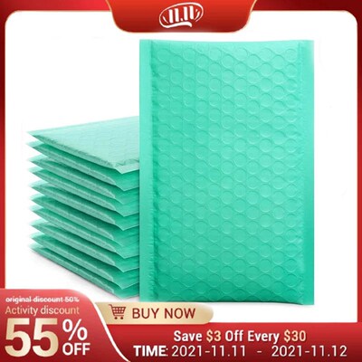 10/50Pcs Bubble Mailer Poly Shipping Envelopes Bubble Shippi