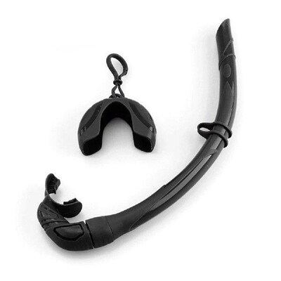 Silicone Foldable Snorkel Tube Snorkel With Compact Storage