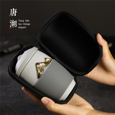 复古茶杯陶瓷过滤内胆带盖耐热瓷分离大容量办公家用个人水杯送礼