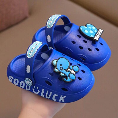 Cute New Animal Baby Boys Slippers Summer Kids Cartoon Sanda