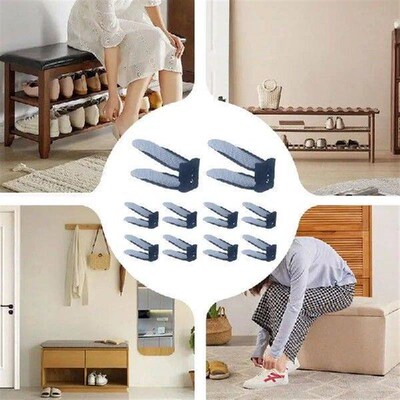 Shoe slots for closet shoe slots organizer adjustable shoe