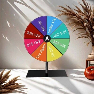 Portable Prize Turntables Decoration for Carnivals and