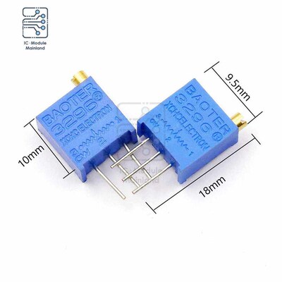 3296W Trimmer Potentiometer Resistance 50R 100R 200R 500R 1K