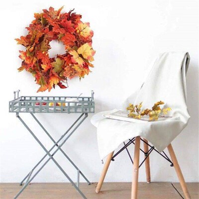 5.7FT Artificial Maple Leaf Garland Hanging Vines Maple