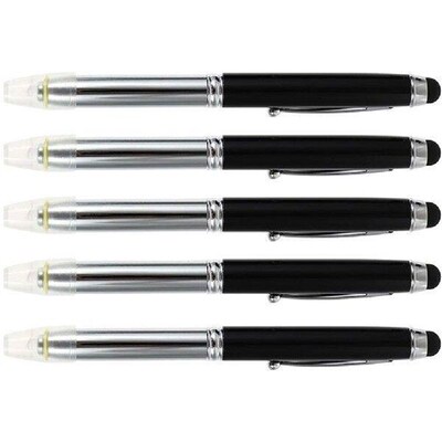 5 Pcs Ballpoint Pen Stylus for Touch Screens Pens Nurse