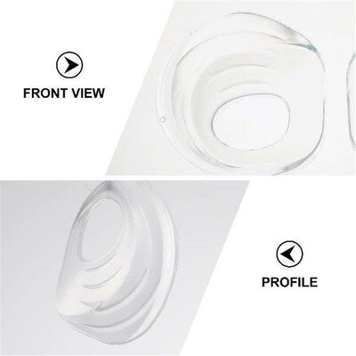 2 Pairs Heel Pad Plantar Fasciitis Insoles for Men Shoe