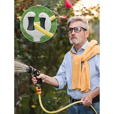 Garden Hose Guide Metal Pin Garden Water Pipe Rack Top