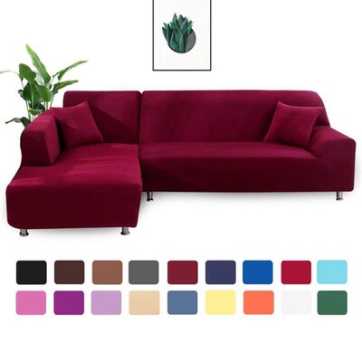 Sofa Cover Elastic Needs Order 2 Pieces Sofa Cover L-style
