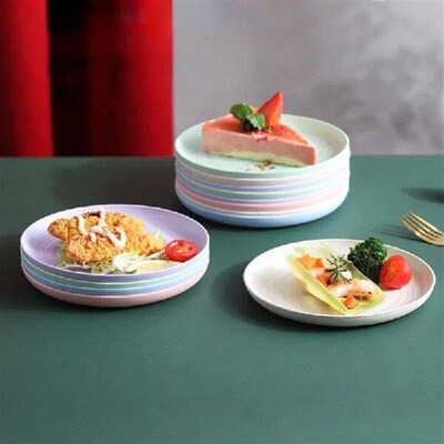 Japanese Household Bone Spitting Plate Plastic Cute Small