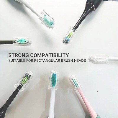 6 Pcs Reusable Toothbrush Head vers Compatible with  Sonicar