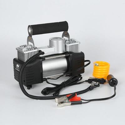 金属4缸大功率0车载双缸充便携式泵汽车气用13342V轮胎高压打气泵