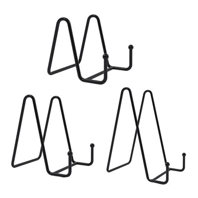Plate Display Stand Picture Easel Metal Plate Stands Holder.