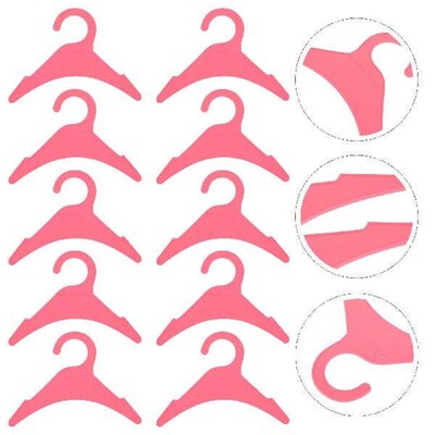 10 Pcs Dog Clothes Drying Rack Small Hanger Hangers Pet