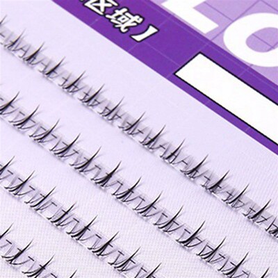 Bottom lash extenstions individual Natural Lower Segmented E