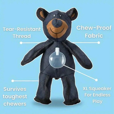 Unbreakable Extreme Bear Toy For Dogs Chewer Indestructible