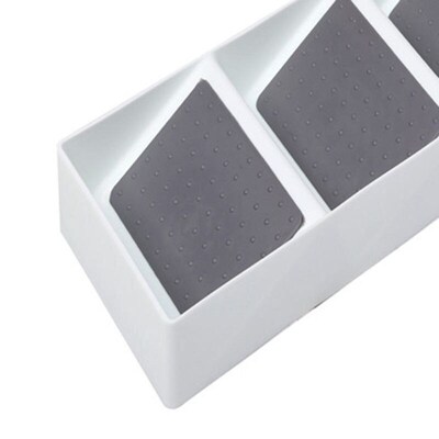 Kitchen Drawer Organizer 3 Divide Spice Rack Tray Separation