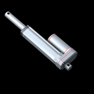 行程50mm微型直线伸缩升降伸缩杆12V24V36v48v直流电动缸1500N