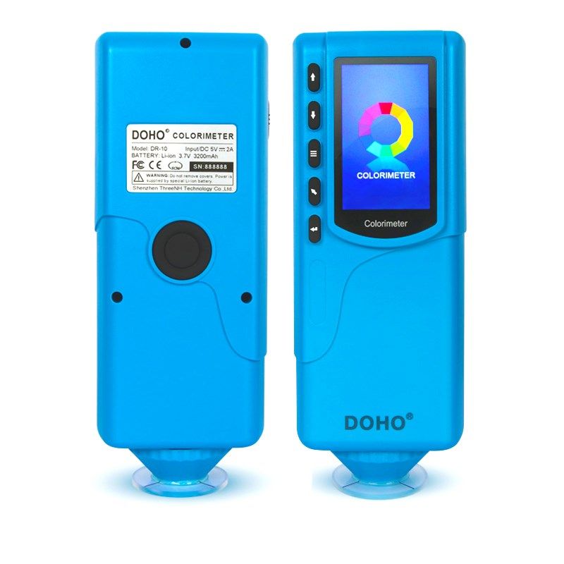 色差仪DR10便携式手持式通用色差计DOHO经典款塑胶色板电镀测色仪