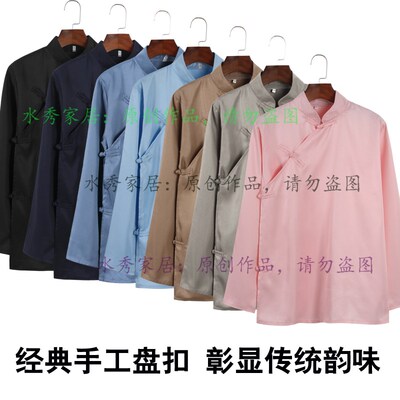 小品话剧老太太奶奶婆婆 村妇老人盘扣女士汉服戏剧媒婆演出服装