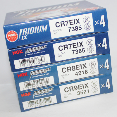 NGK铱金火花塞CR7/8/9EIX CR6/7/8HIX DR8EIX CR8EHIX-9 ER9EHIX