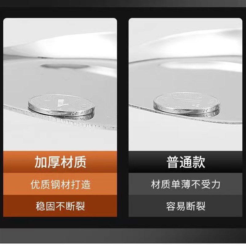 锅铲加厚不锈钢煎铲汤勺厨房炒菜铁铲子家用餐具套装全套防烫勺子