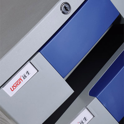 包邮远生US-2K四层带锁桌面文件柜 整理柜 资料柜 远生办公用品