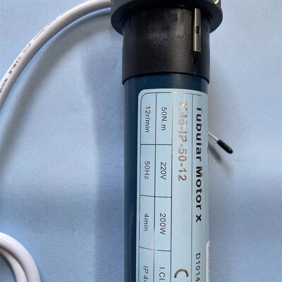 乐屋35管状电机\电动窗帘交流电机\电动百叶卷帘电机自动智能遮阳