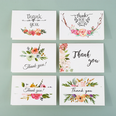 三八妇女女神节小清新韩国创意贺卡迷你祝福感谢小卡片节日留言卡