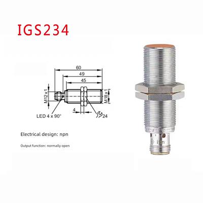 IFM易福门IGS204 IGS238 235 233 232 236 206 205 207 234传感器