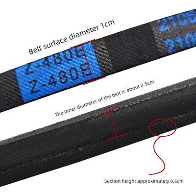 通用半/全自动洗衣机皮带三角带Z-480E/487E电机传动带配件