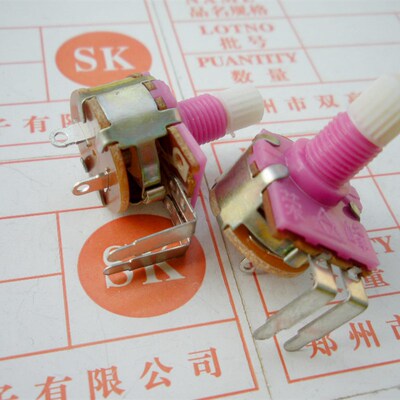 厂家直销WH149带开关电位器B500K/调光灯板用/电位器带开关