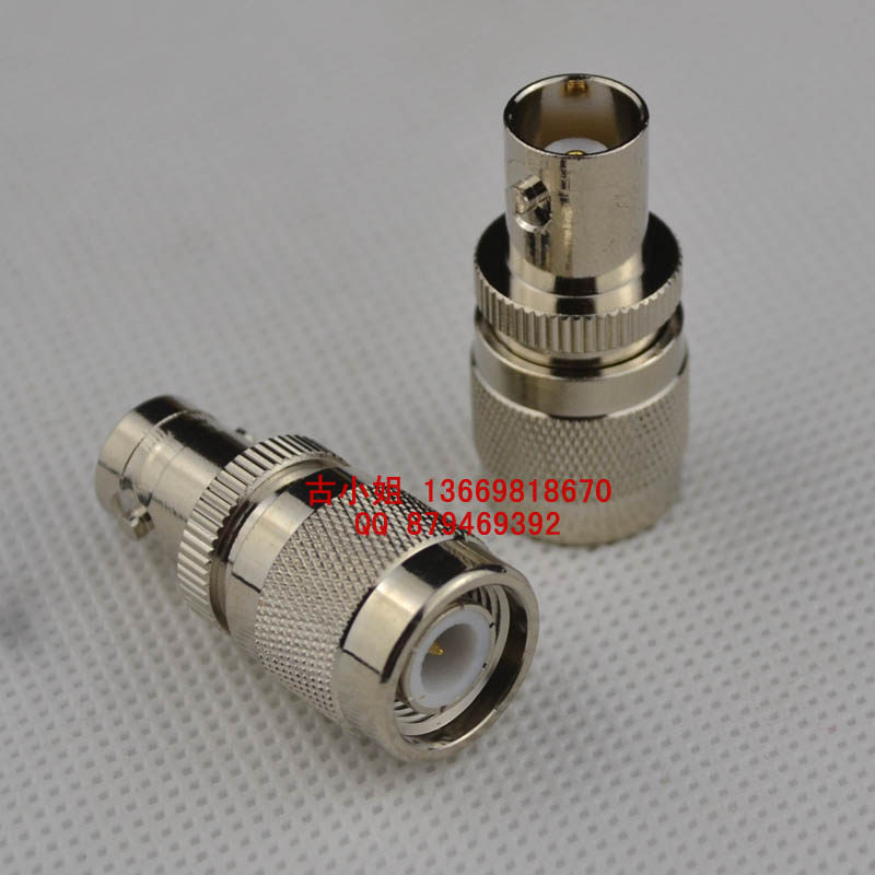 TNC公头转BNC母头射频RF连接器Q9/L16-KJ信号转换接头RF驳接头