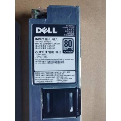 Dell Y8Y65 MYG2H P7GV4 350W PowerEdge R320 R420 R420XR电源