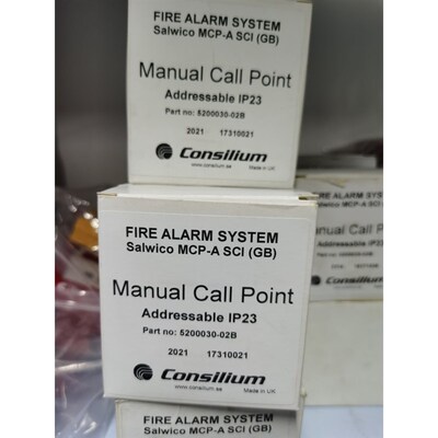MCP-A 5200030-02B consilium康士廉火灾手动报警按钮原装议价