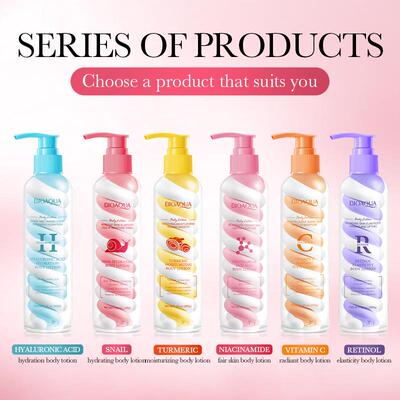 BIOAOUA Snail Moisturizing Marshmallow Body Lotion 身体乳