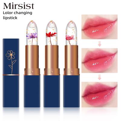 Mirsist Flower Temp-Changing Non-Stain Lipstick 温变润唇膏