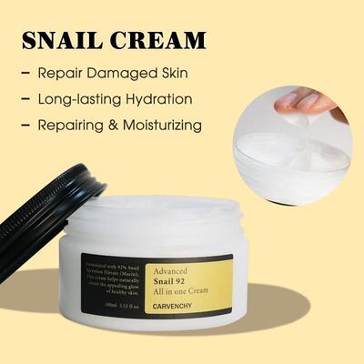 跨境Advanced Snail 92 All in one Cream 蜗牛补水面霜提亮拉丝