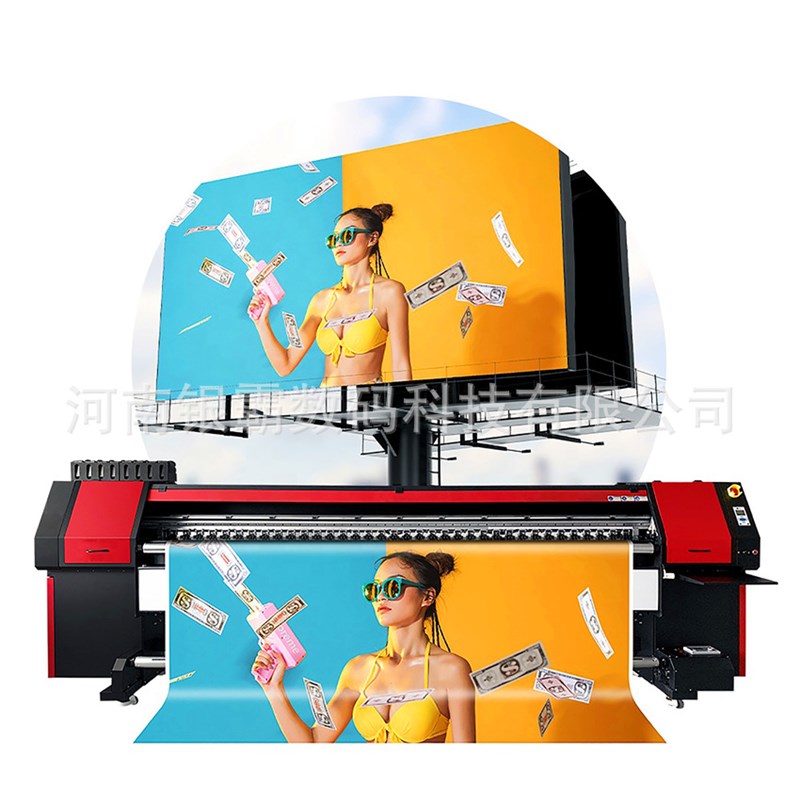 木板油画uv平板打印机油画彩绘机3.2米宽幅效果凹凸立体36D打印机