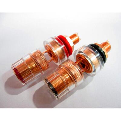 美国CMC 858S 纯紫铜音箱功放接线柱