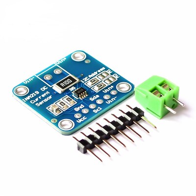 MCU-219 INA219 I2C 接口零漂移 双向电流/电源监控传感器模块