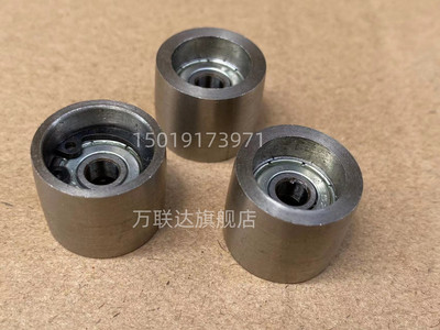 AFDF铝平皮带用惰轮传动输送带轮HBGA15 20 25 30-16 21 27 30 32