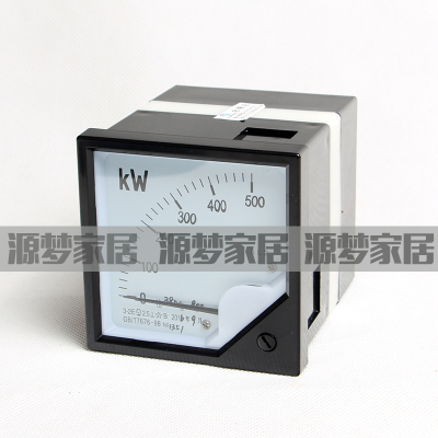 有功功率表 6L2-KW/MW 200KW 300KW 500KW 80*80mm 功率表