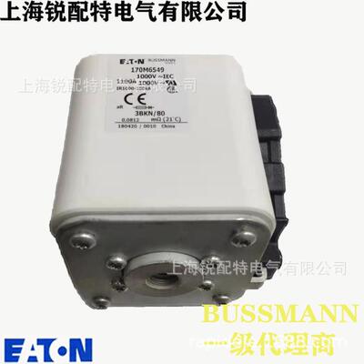 170M6549快速熔断器 1000V 1100A 巴斯曼BUSSMANN快速熔断器